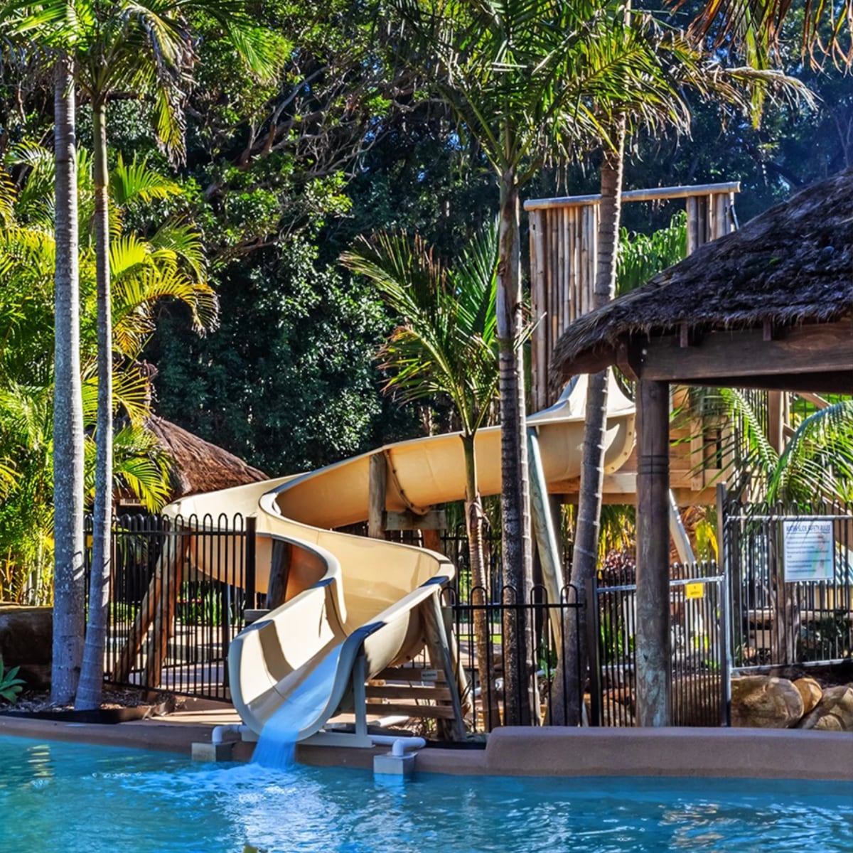 DIY AquaSlide™ - Modular Pool Water Slide (Straight Section)