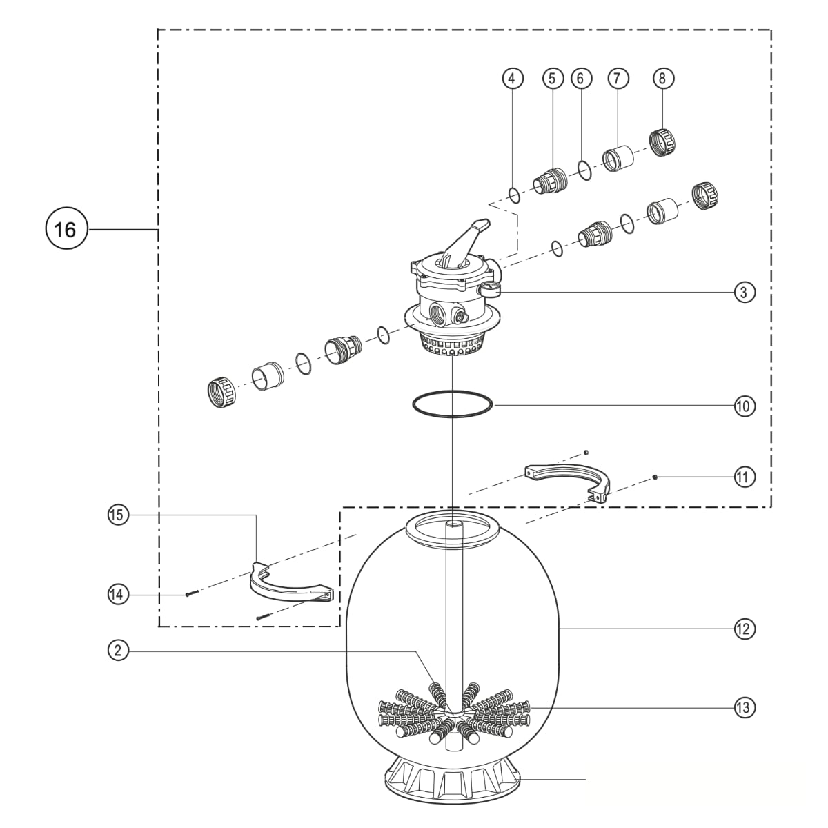 Astral - Filter Lateral 160mm