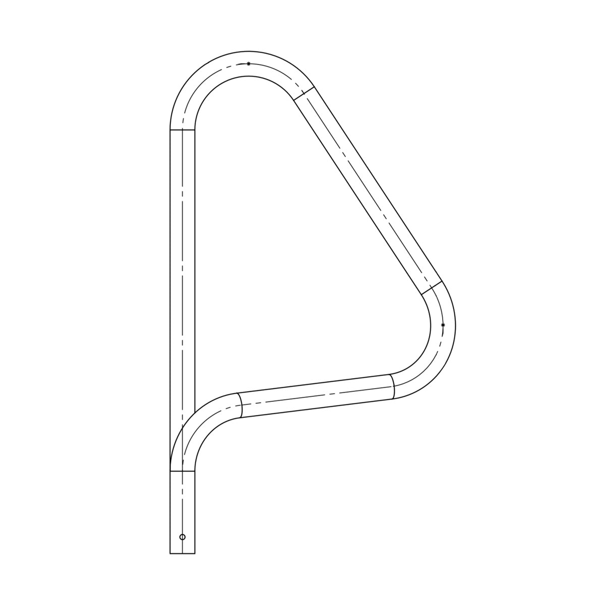S.R.Smith - Narrow Spaced Figure 4 Grab Rail